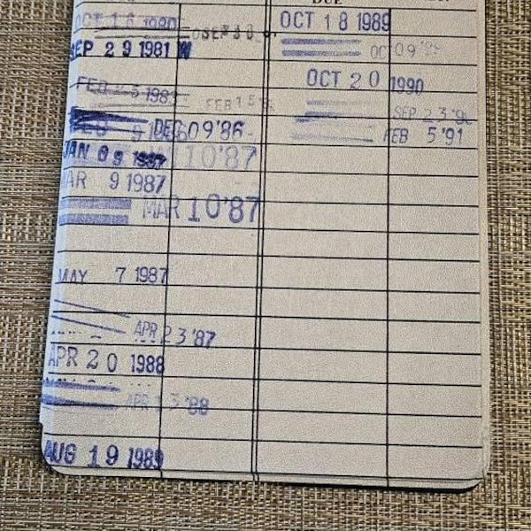 Retro Library Due Date Cards All New Kindle Paperwhite Case, Kindle ...