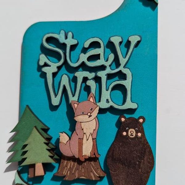 DIY MDF Flower Pot Make Your Own Flower Pot Laser Cut Wooden Flowers ...