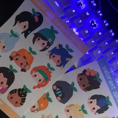 Skye Valorant Sticker / Valorant Chibi Vinyl Sticker / - Etsy