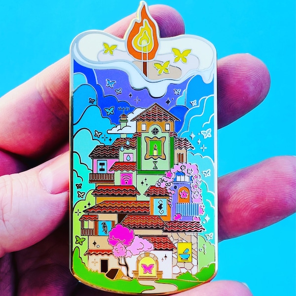 Encanto Destination Hard Enamel Pin | Enamel Pin | Detailed | Princess ...