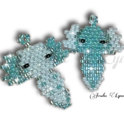 Axolotl Brick Stitch Bead Pattern, Brick Stitch, Beading Pattern ...