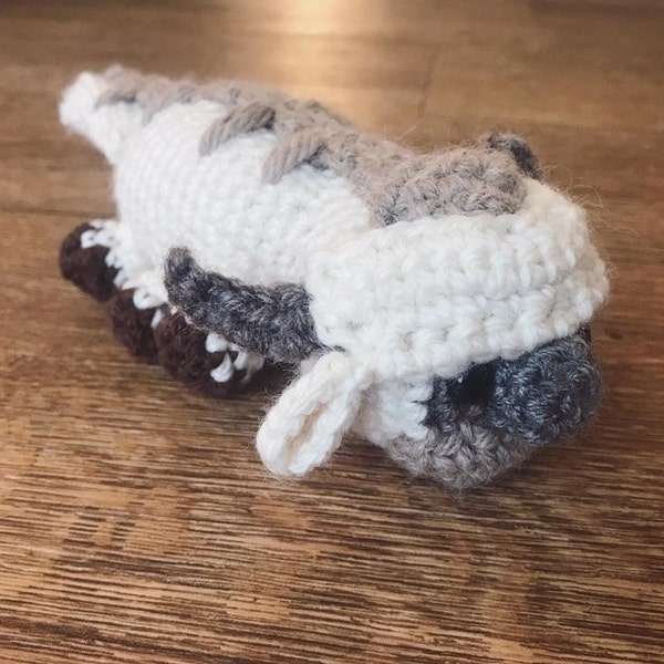 PDF PATTERN for Crochet Appa Amigurumi Doll Toy Plushie Avatar the Last ...