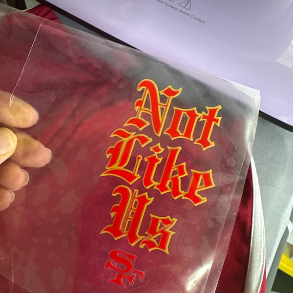 SF Football. Not Like Us. 49ers Digital Download. - Etsy