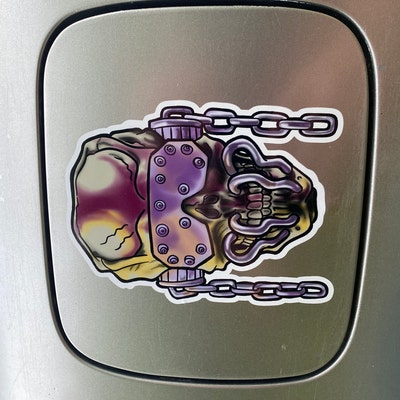 Megadeth Vic Rattlehead Heavy Metal Thrash Mascot Vinyl Die Cut Decal ...