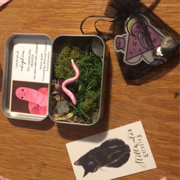 Adopt a Worm, Snail, Snake or Slug/ Adopt a Pet / Pet Worm / Earthworm ...