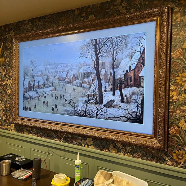 Frame Tv Bezel, Custom Brand Tv Frame, Wooden Tv Frame,frame TV Frames ...