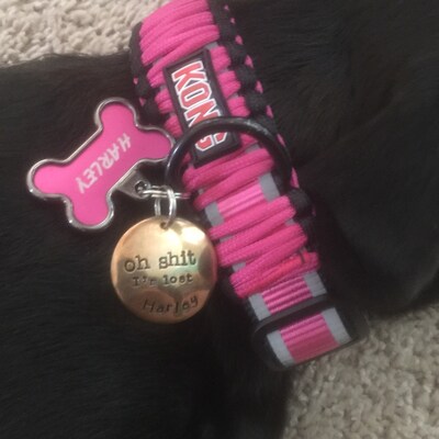 I'm Lost Custom Pet ID Tag Personalize It With Your Dog's Name Mature ...