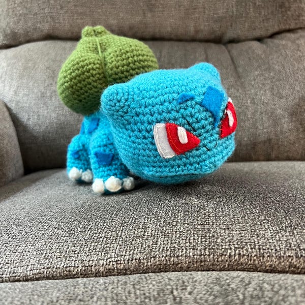 Bulbasaur Crochet Pattern - PDF File - Etsy