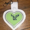 Memory Keychain Made From a Loved Ones Clothing - Etsy