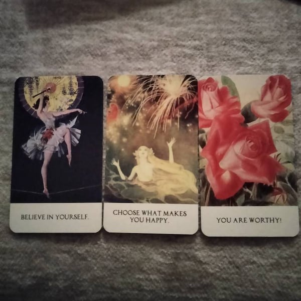 Enchanted Art Oracle Card Deck - Etsy