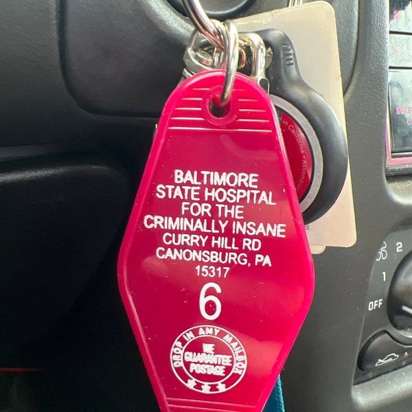 Baltimore State Hospital for the Criminally Insane Key Fob - Etsy