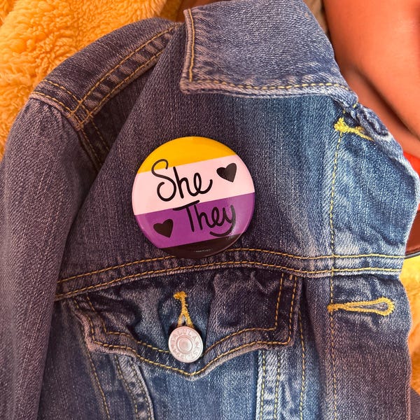 Are You a Boy or a Girl? Meh. Gender Apathetic Pride Flag Pronoun 1.25 ...