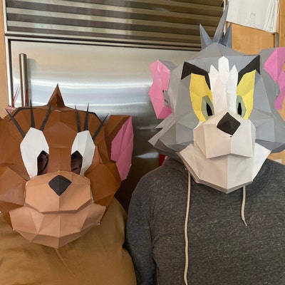TOM Y JERRY mask - Etsy España
