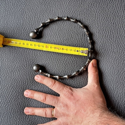 BULL Head Brass CELTIC TORC Torques Jewellery Jewelry Celts Iron Age ...