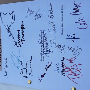Pretty Little Liars TV Script Signed Autographed Ashley - Etsy