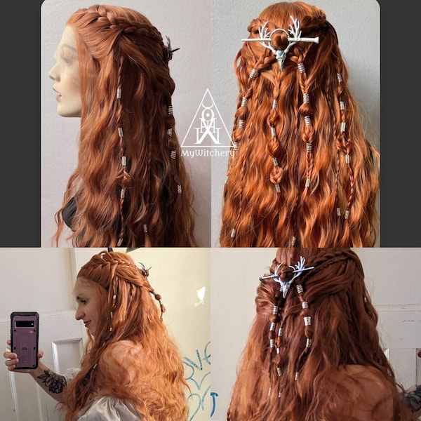 Rococo Lace Front Wig, Custom Wig , Versailles Costume, Marie ...