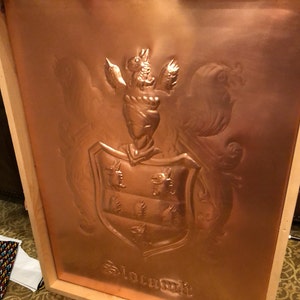 Hand Hammered Custom Copper Sign Copper 7th Wedding Anniversary Gift - Etsy