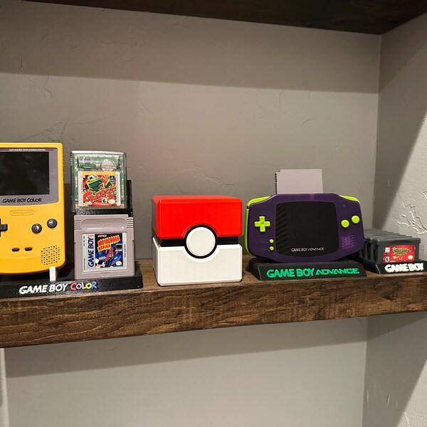 Nintendo Game Boy / Game Boy Color Cartridge Holder / GBA - Pokemon ...