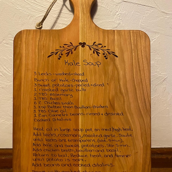 Add-on Items for Engraved Cutting Boards: Display Stand, Premium Gift ...