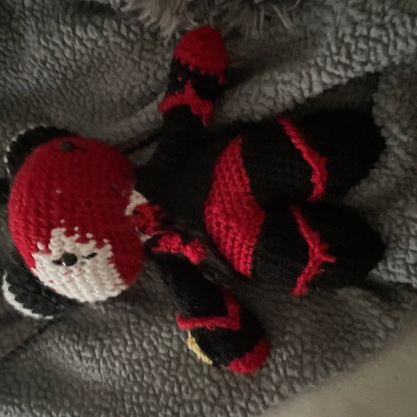 Blitzo, Helluva Boss Crochet Pattern (intermediate/ Advanced Amigurimi ...