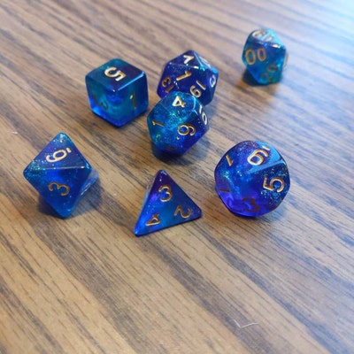 Water SPRITE Dnd Dice Set for Dungeons and Dragons TTRPG D20 - Etsy