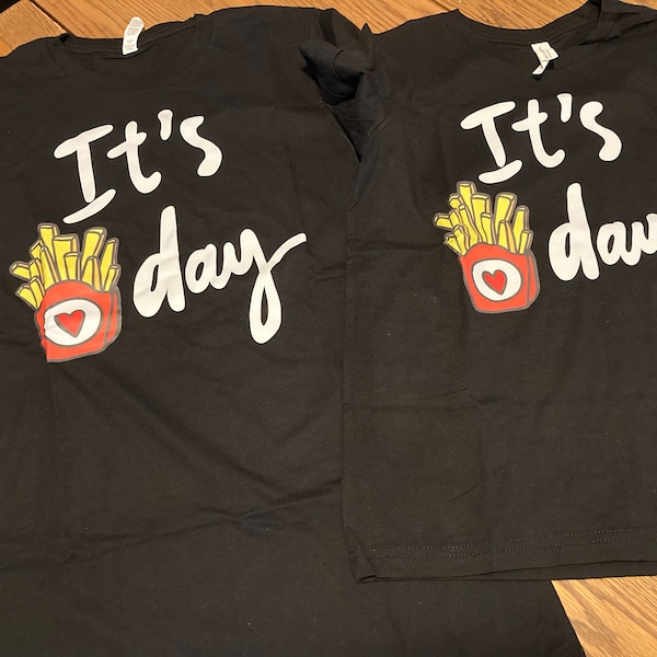 It’s Fry Day Shirt, Funny French Fries T-shirt, Fast Food Lover Gift ...