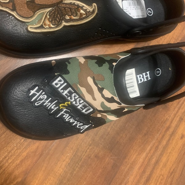 Statement Patch, "blessed & Highly Favored" 1-pc, Size 3", Iron-on ...