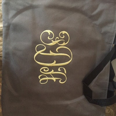 Arabesque Monogram Machine Embroidery Font Alphabet 3 Sizes - Etsy