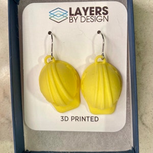 Rocket Engine Earrings 3D Printed Jewelry F-1 Saturn V | Etsy