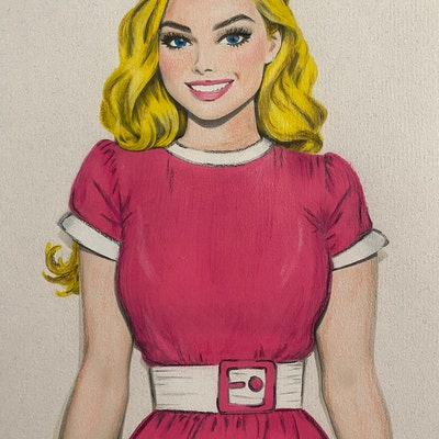 Barbie Movie Digital Coloring Book, Featuring Margot Robbie as Barbie ...