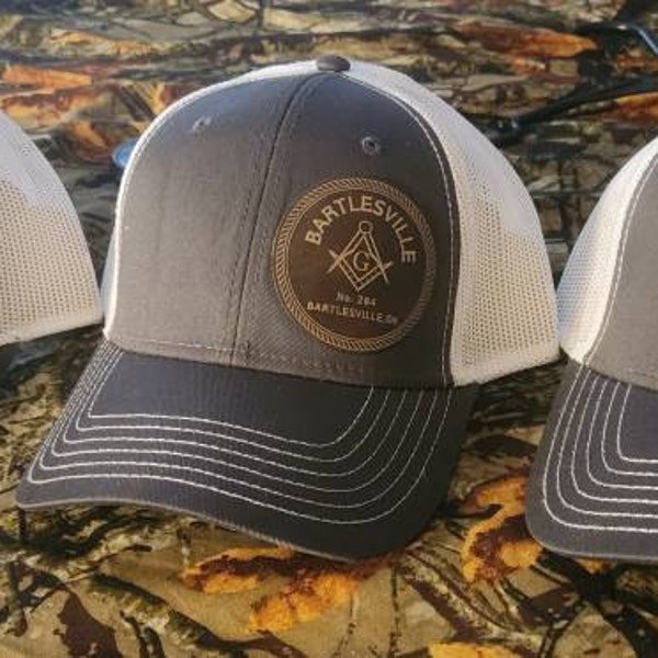 Masonic Freemasonry - Set of 3 Wood and Leather Bookmarks - Custom ...