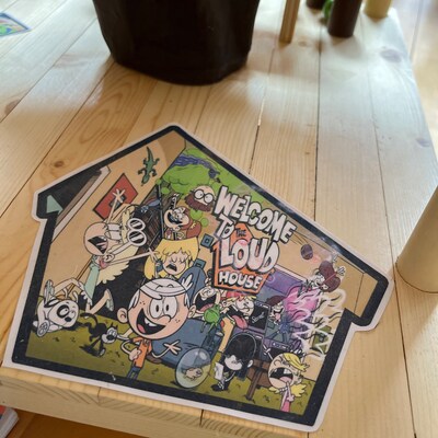 STICKERS the Loud House Decals 7 and Pair of 3 - Etsy