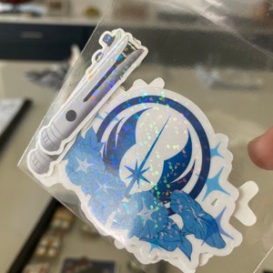 Star Wars Lightsaber Waterproof Stickers - Etsy