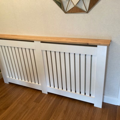 100% Solid Oak-top Radiator Covers - Etsy UK