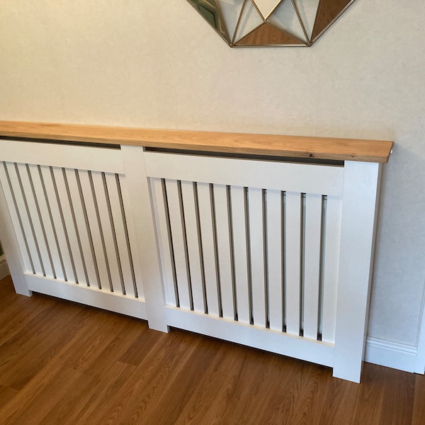100% Solid Oak-top Radiator Covers - Etsy UK