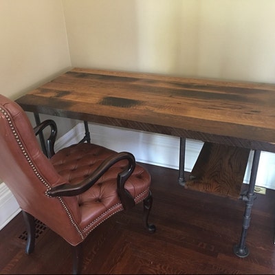 Desk Computer Desk Barn Wood Table Home Office Rustic - Etsy