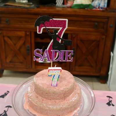 Mary Poppins Inspired Cake Topper, Mary Poppins Party Decorations - Etsy