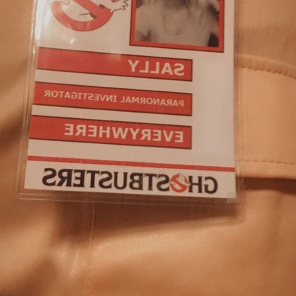 Ghostbusters - Clip-on ID Photo Pass Badge Set Prop Collection Cosplay ...