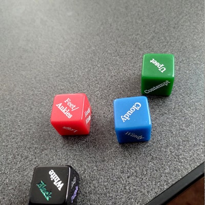 Dungeon Master / Game Master RPG Decision Dice Set Roleplaying, Gamer ...