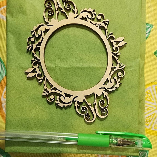 Frame Shape - Multiple Sizes - Laser Cut Unfinished Wood Cutout Shapes ...