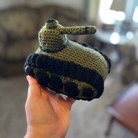 Crochet Pattern: Tank Soft Toy, Tank Stuffed Toy, DIY Tank Toy, Green ...