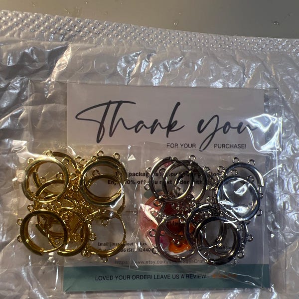 50pcs- 14K Gold Donut Spacer Beads, Tone Rondelle Spacer Beads, 4mm,5mm ...