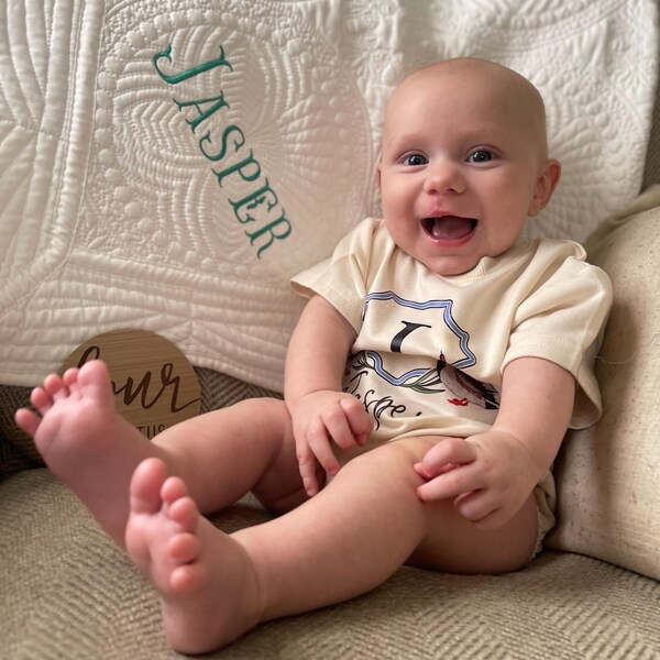 Custom Mallard Ducks Romper, Duckling Baby Bodysuit, Daddy's Hunting ...