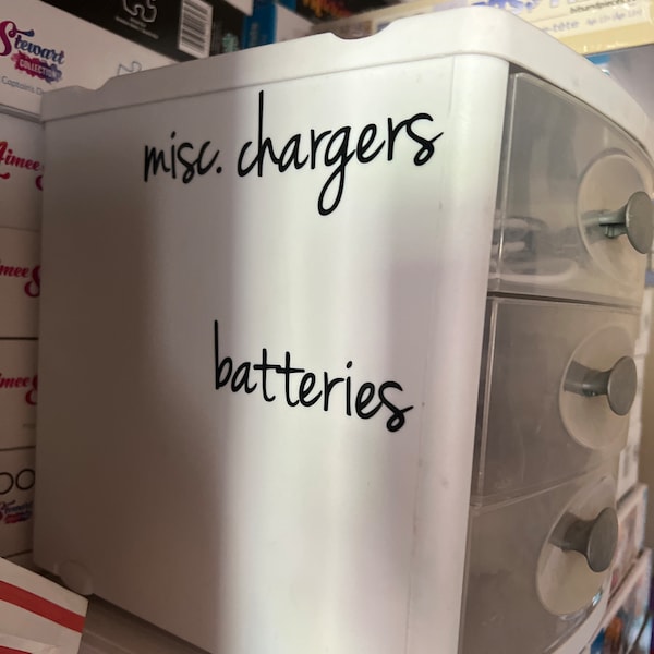 Canister Labels, Pantry Labels, Kitchen Labels, Custom Labels ...