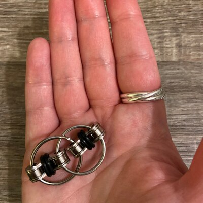 The Wave Bike Chain Link Fidget Toy - Etsy