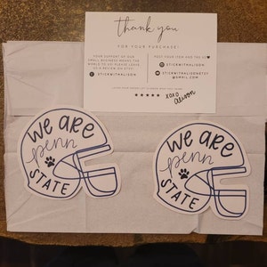 NFL Football Stickers Football MTO Laptop Decor Stickers Aesthetic ...