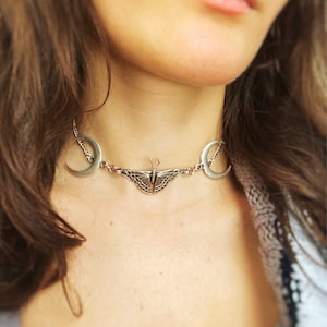 Angel Choker Angel Wing Necklace Fairy Choker Angel Wing - Etsy