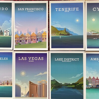 LA Print Los Angeles Poster Los Angles Print California - Etsy