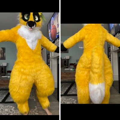 DIGITAL Digitigrade Bodysuit Pattern for Fursuits Sized Medium Female ...