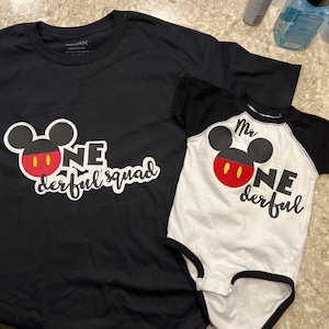 Mickey Mouse One Svg Mickey Mouse Svg Onederful Svg One Svg One Year ...